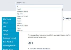 Best JQuery Autocomplete Plugins IDevie