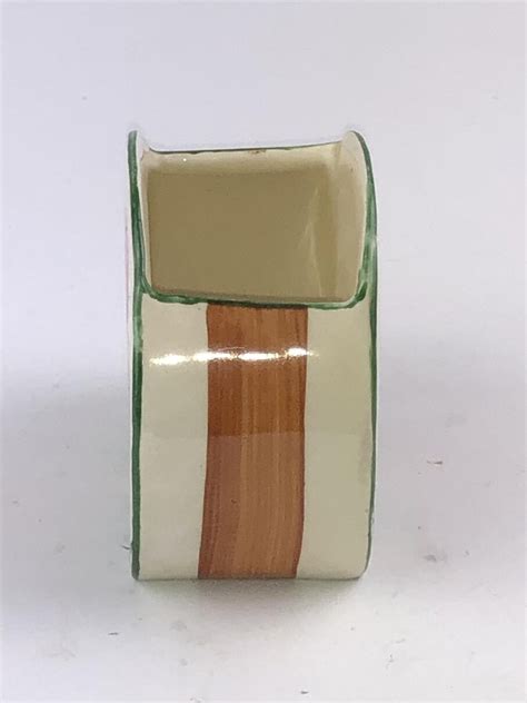 Clarice Cliff Crocus Pattern Bon Jour Shape Sugar From A Tea Set 6cm