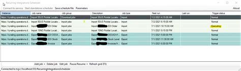 after upgrade to 3 3 0 0 from 3 2 2 0 jobs are triggered but stays in