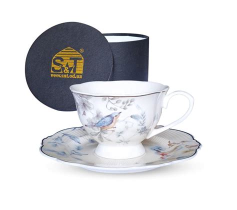 1994 набір чашка з блюдцем Dayton Blue 180 мл 16 см в наявності — ціна 320 грн у каталозі