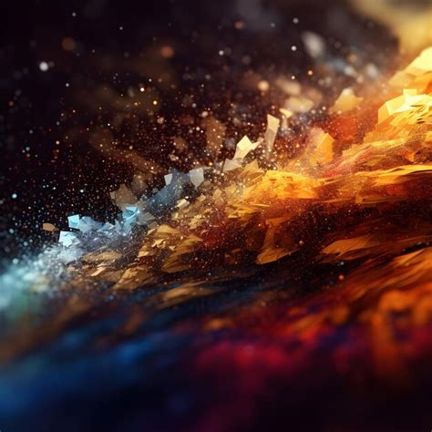 Premium Ai Image Discover The Power Of Abstract Particle Backgrounds