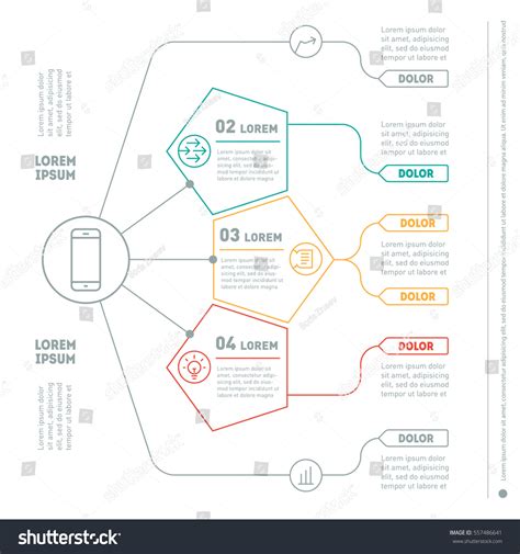 Web Template Infochart Diagram Presentation Made 스톡 벡터 로열티 프리 557486641 Shutterstock