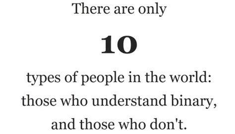 if you understand the binary