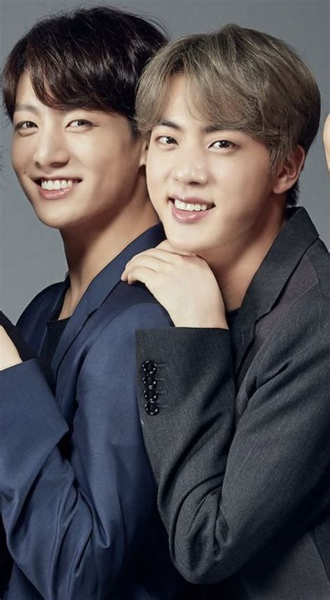 Jinkook ★ Bts‬ Jin And Jungkook Jungkook And Jin Cute Jin E Jungkook