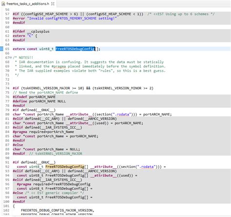Freertos Stack Backtrace Not Enabling Nxp Community