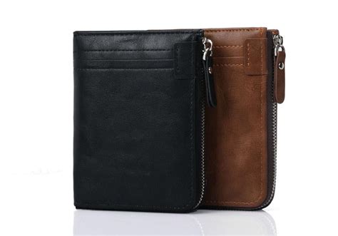 ᐉ Гаманець чоловічий Rfid захист Mini для грошей та документів Чорний • Краща ціна в Києві