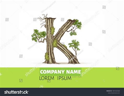 Tree Fonttwisted Tree Shape Letterletter B Stock Vector Royalty Free 1081642568 Shutterstock