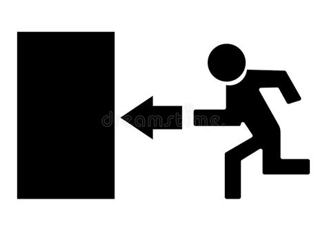 Logout Exit Icon Symbol Royalty Free Vector Image Aff Icon