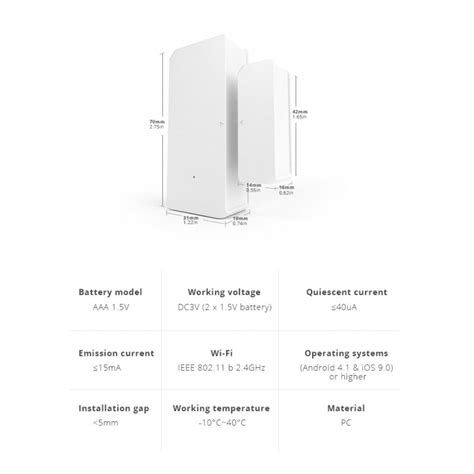 Sonoff DW Wi Fi Wireless Door Window Sensor