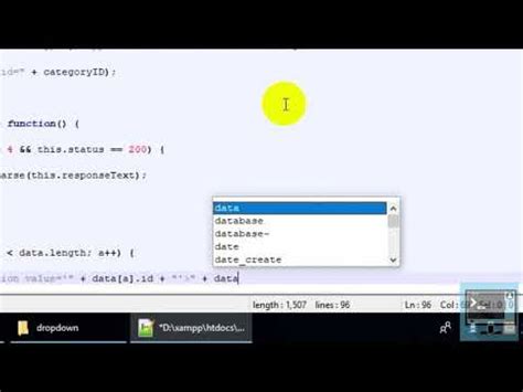 Create Dynamic Dropdown List Adding Sub Category And Product YouTube