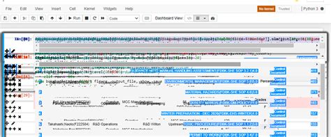 Python Jupyter Dashboard Displaying Data In Weird Format Stack