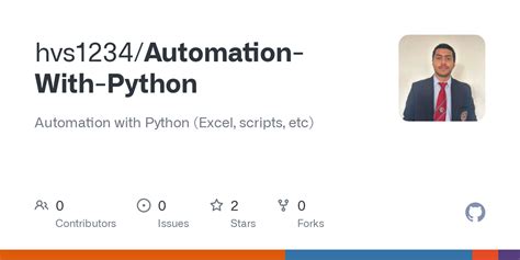Github Hvs1234automation With Python Automation With Python Excel