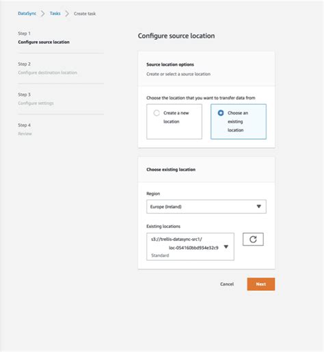Outshift Transferring Data With AWS Data Sync