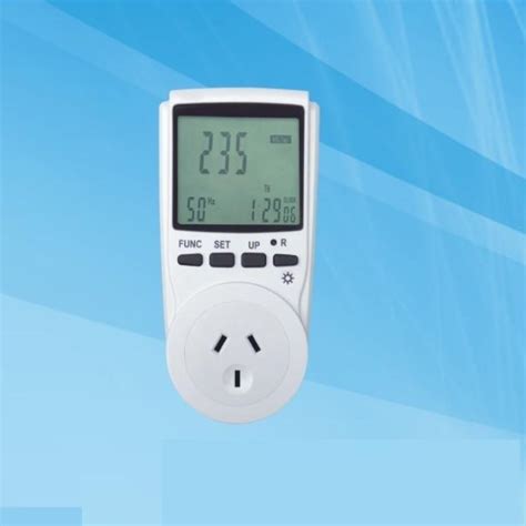 AC Australia Plug Power Meter Socket AC V Digital Voltage Wattmeter Power Electronic Power