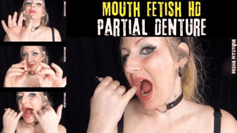 Mouth Fetish Hd Partial Denture Fetish Teeth Fetish Mp4 Misha Mystique Fetish