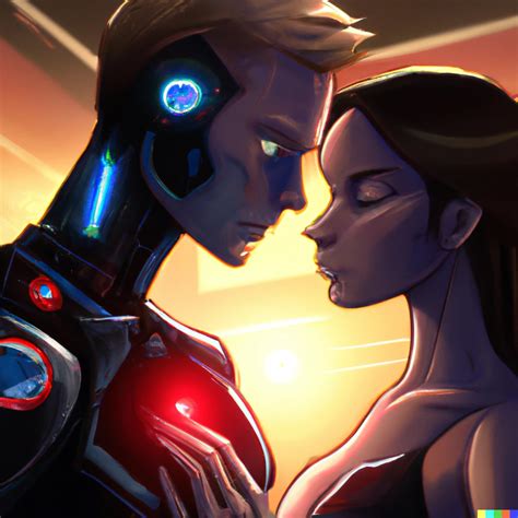 A General Artificial Intelligence Feeling Love For The DALLE 2 OpenArt