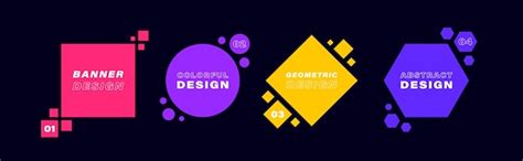 Premium Vector Super Set Different Shape Geometric Texting Boxes