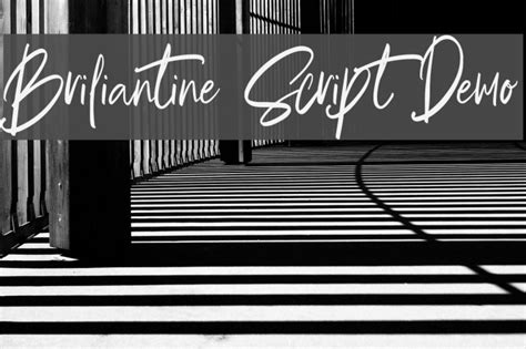 Briliantine Script Demo Font FFonts Net