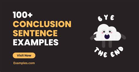 99 Conclusion Sentence Examples