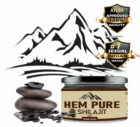 Hem Pure Shilajit Sex Power Badhye Ghode Jaise Takat Sex Timing Packaging Size
