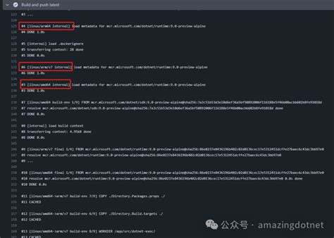 构建多平台支持的 Net 容器镜像dockerbuildarm