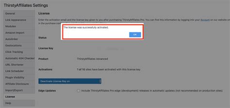How Do I Retrieve And Activate My License Key Thirstyaffiliates