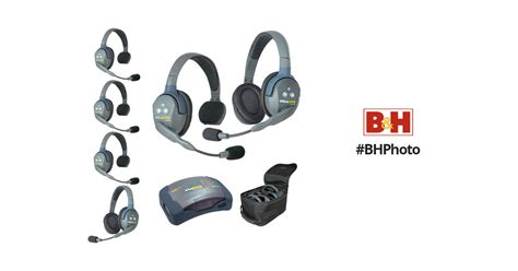 Eartec Hub642au Ultralite 6 Person Hub Intercom System Hub642au