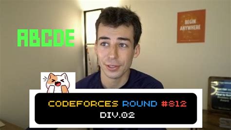 Codeforces Round 812 A E Solutions And Screencast Youtube