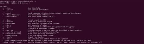 How To Install Nftables On Ubuntu LTS