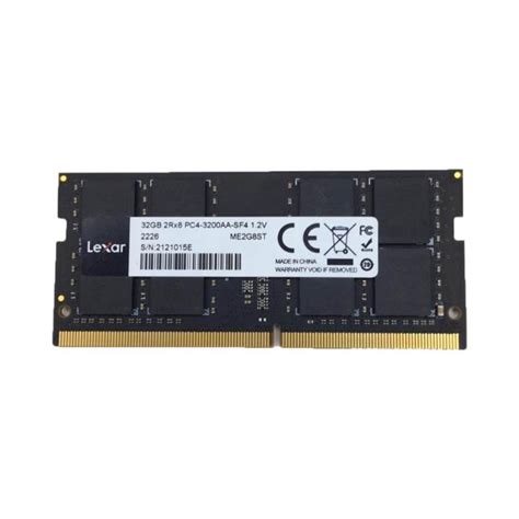 قیمت و خرید رم لپتاپ Ddr4دو کاناله 3200 مگاهرتز Cl22 لکسار مدل Ld4as032gظرفیت 32گیگابایت