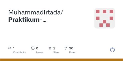GitHub MuhammadIrtada Praktikum Pemrograman Lanjut