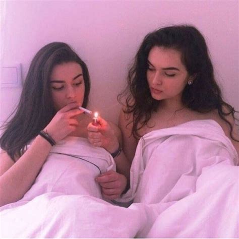 Lesbians Lighting Up After Having Sex Desireelove