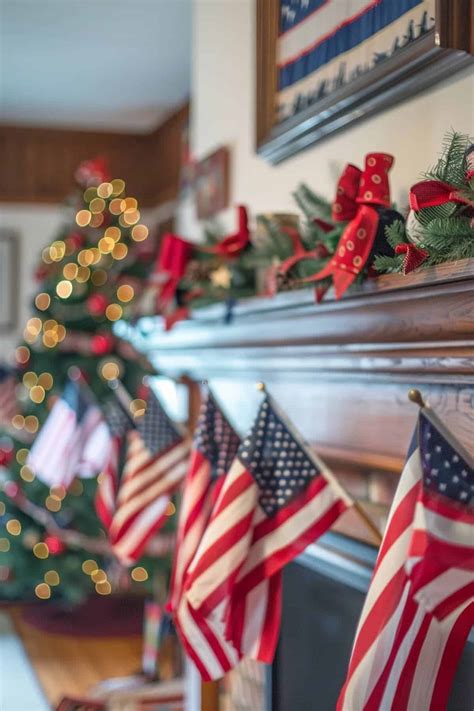 40 Patriotic Mantel Decor Ideas To Celebrate National Pride In Style