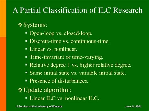 PPT Iterative Learning Control From Academia To Industry PowerPoint Presentation ID