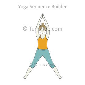 House Pose Utthita Tadasana Hasta Namaste Preparatory Poses