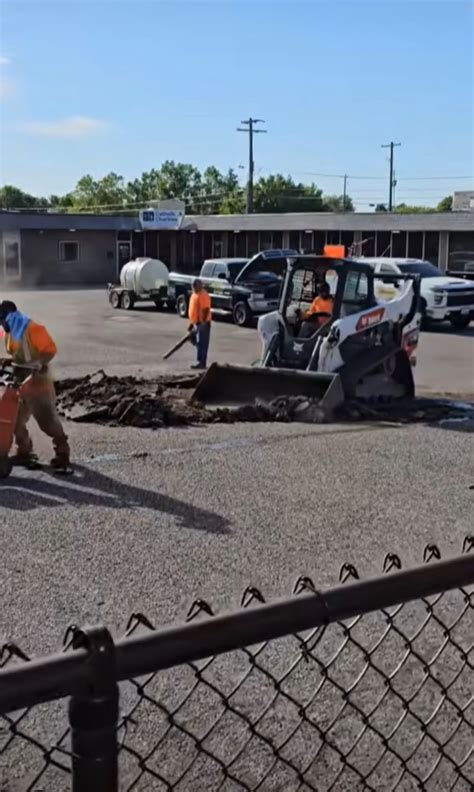 Joel Cline On Linkedin Part Of Our Parking Lot Is Getting Re Paved Sorry For The Inconvenience …