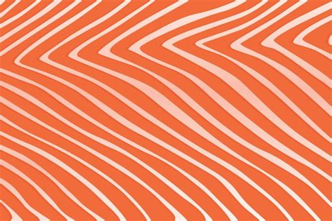 Premium Vector Salmon Fillet Texturefish Pattern Vector Background