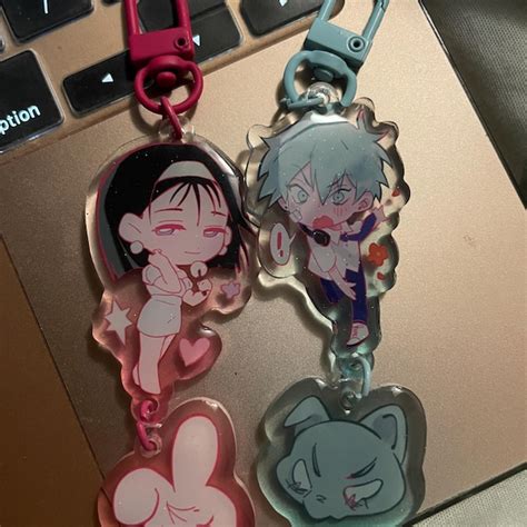 Alien Stage Linked Charms Ivan Mizu Luka Till Hyunna Etsy