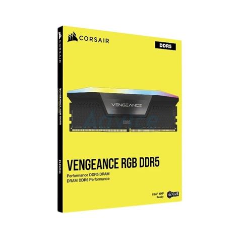 Ram Ddr56000 32gb 16gbx2 Corsair Vengeance Rgb Black