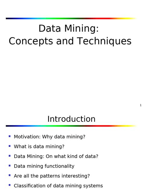 introduction 1 pdf data mining databases