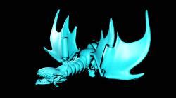 Rule Absurd Res Anus Amru Armor Belly Black Body Blue Eyes Breastplate D Models Stlfinder