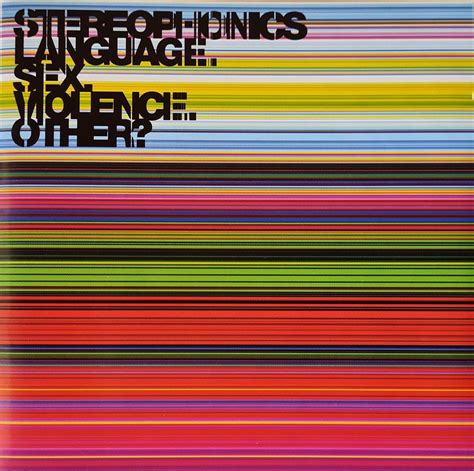 Stereophonics Language Sex Violence Other Cd