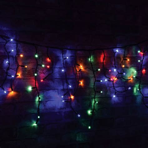 Lyyt 3 6m 180 Multi Coloured Led Connectible Multi Sequence Icicle String Lights The Better Buy
