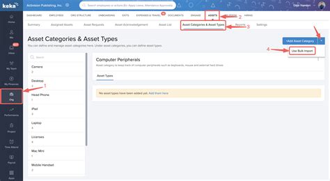 Asset Categories And Asset Types