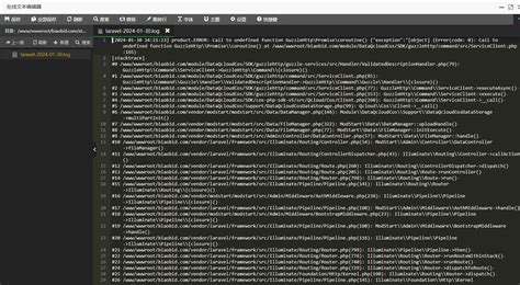 上传文件出错 Modstart