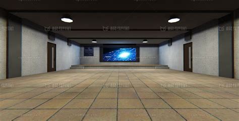 Unity科幻展览馆 宣传室模型 文化艺术模型库 Maya Ma Mb 模型下载 Cg模型网