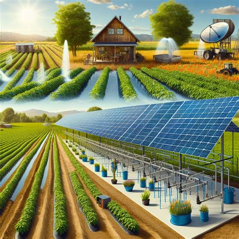 Solar Powered Irrigation For Growing Pinto Beans Efficient Watering