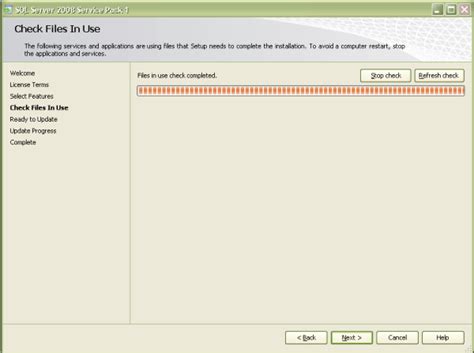 Steps To Install SQL Server Service Pack SP