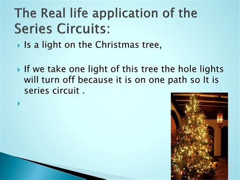Real Life Applications Of Series And Parallel Circuits