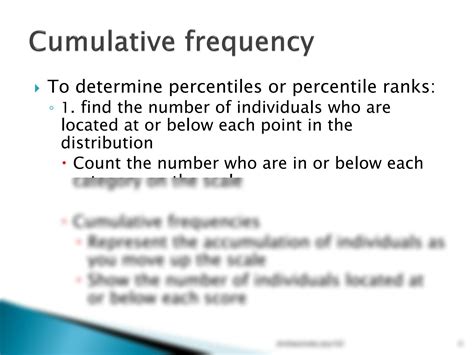 Solution Psychological Statistics Module Percentile Percentile Ranks
